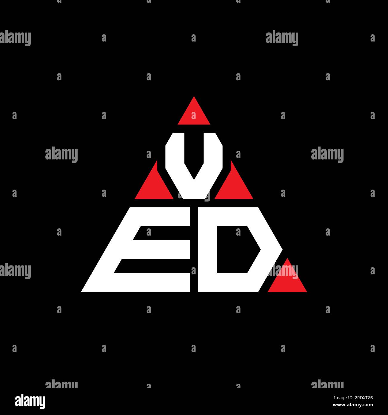 Ved triangular Stock Vector Images - Alamy