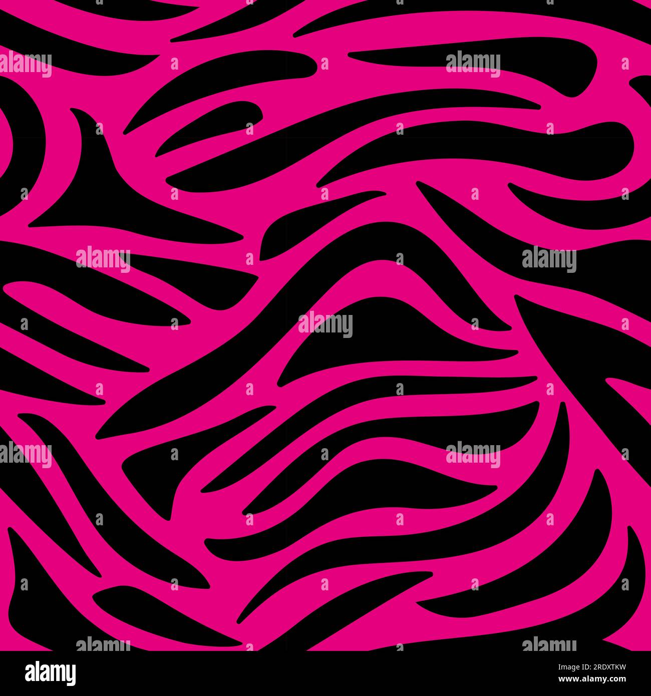 Zebra print, zebra seamless pattern. Vector hand drawn cartoon ...