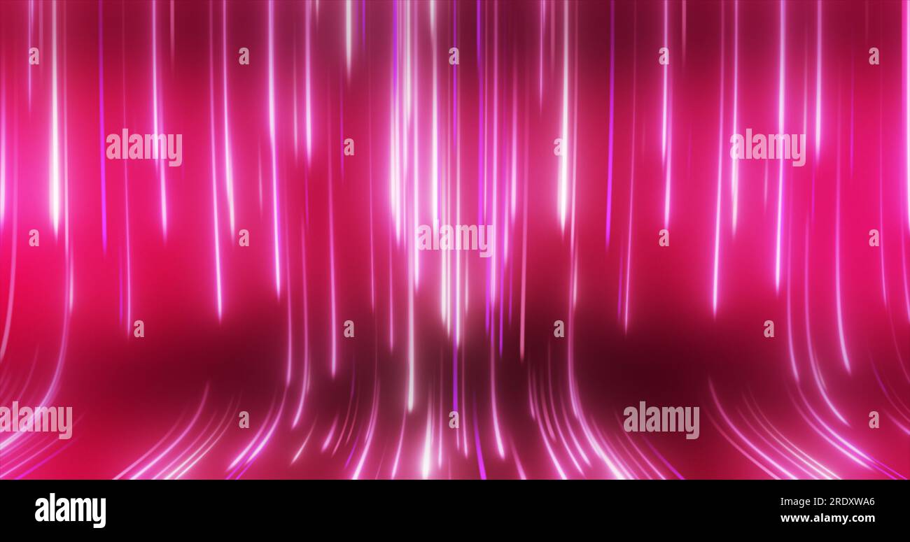 Red blue neon curved lines hi-res stock photography and images - Alamy