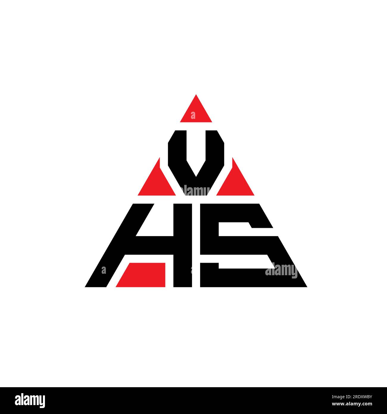 Vhs Triangle Letter Logo Design With Triangle Shape Vhs Triangle Logo Design Monogram Vhs