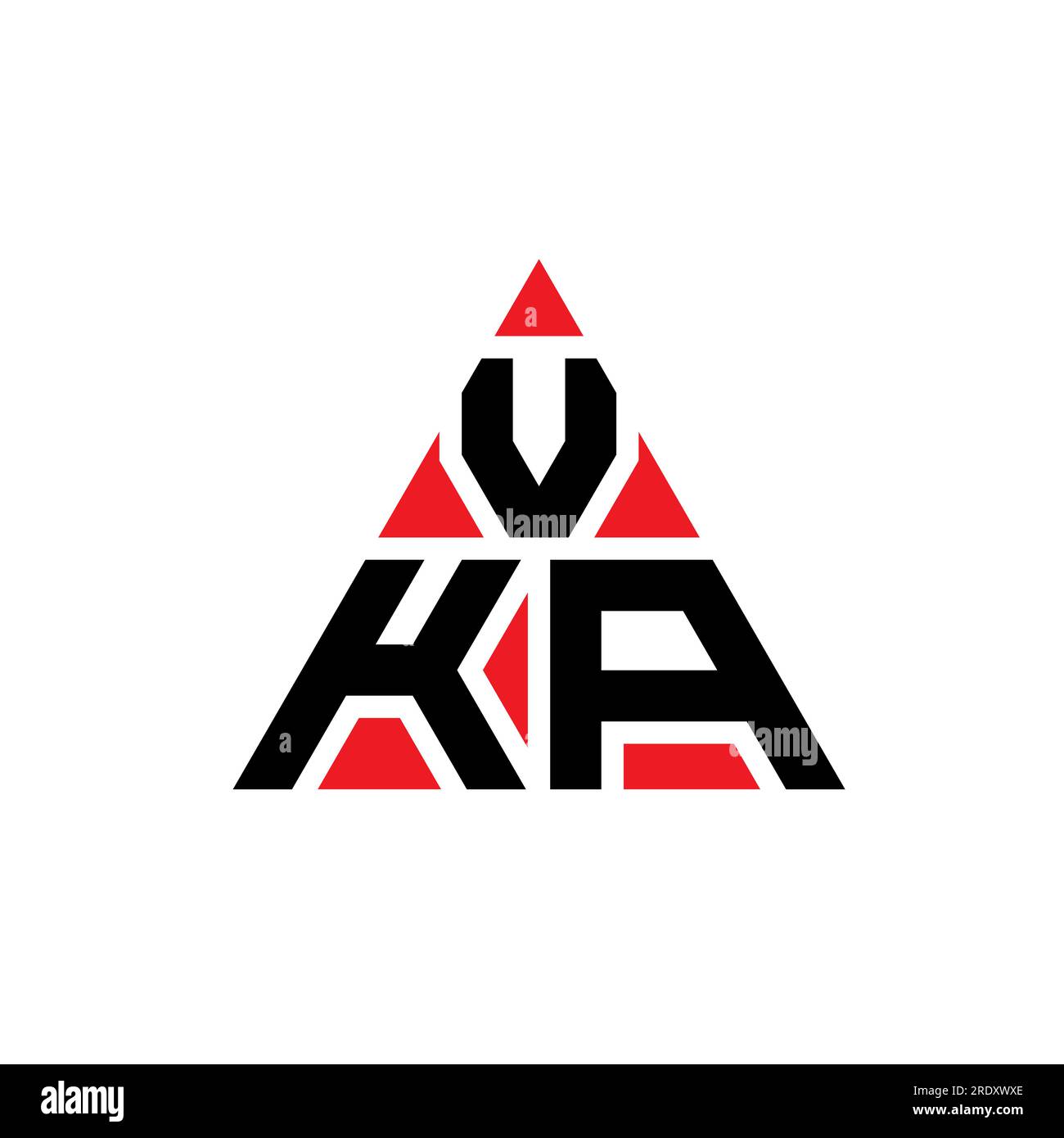 Vka logo design hi-res stock photography and images - Alamy