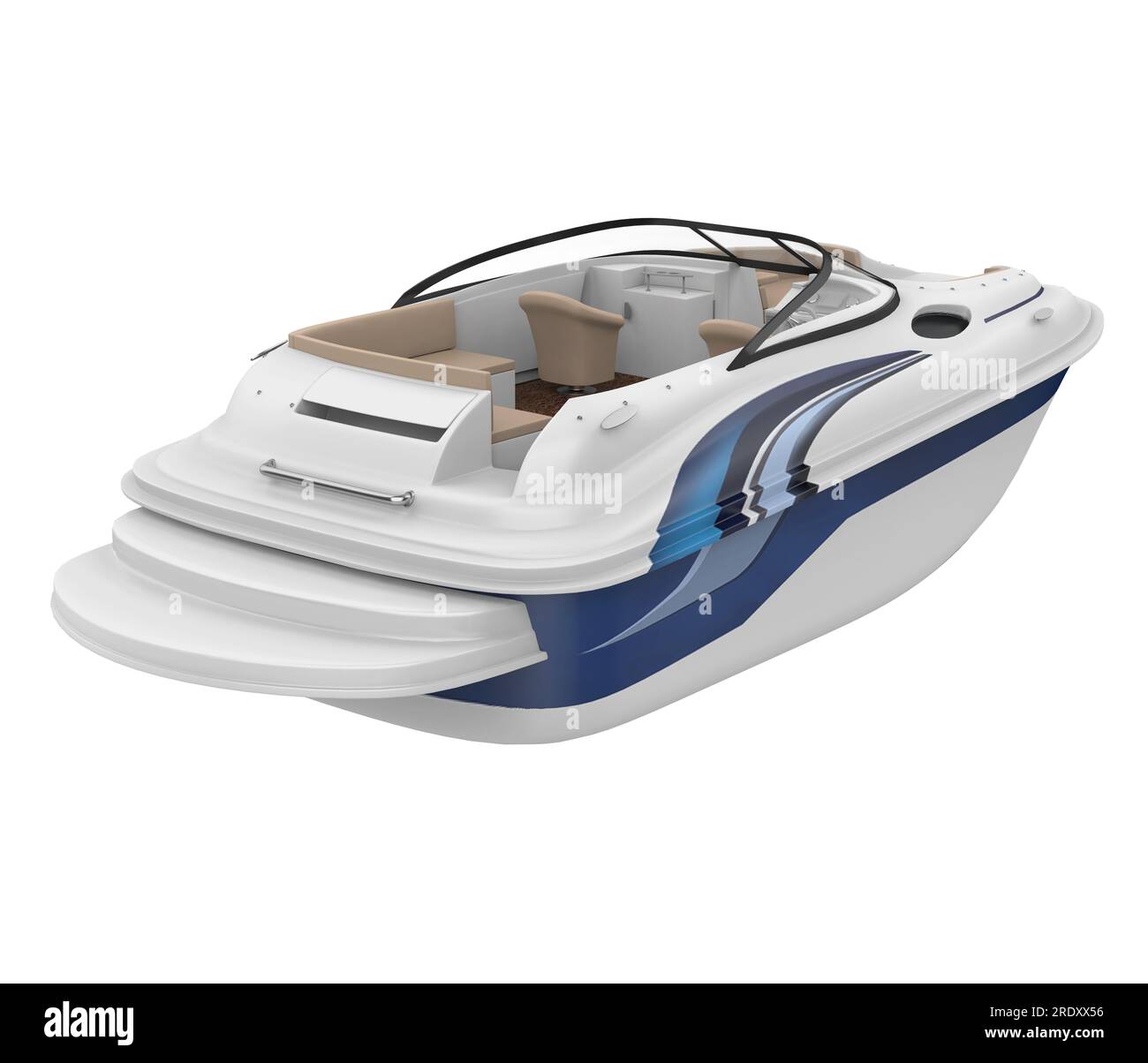 Fast speedboat Cut Out Stock Images & Pictures - Alamy