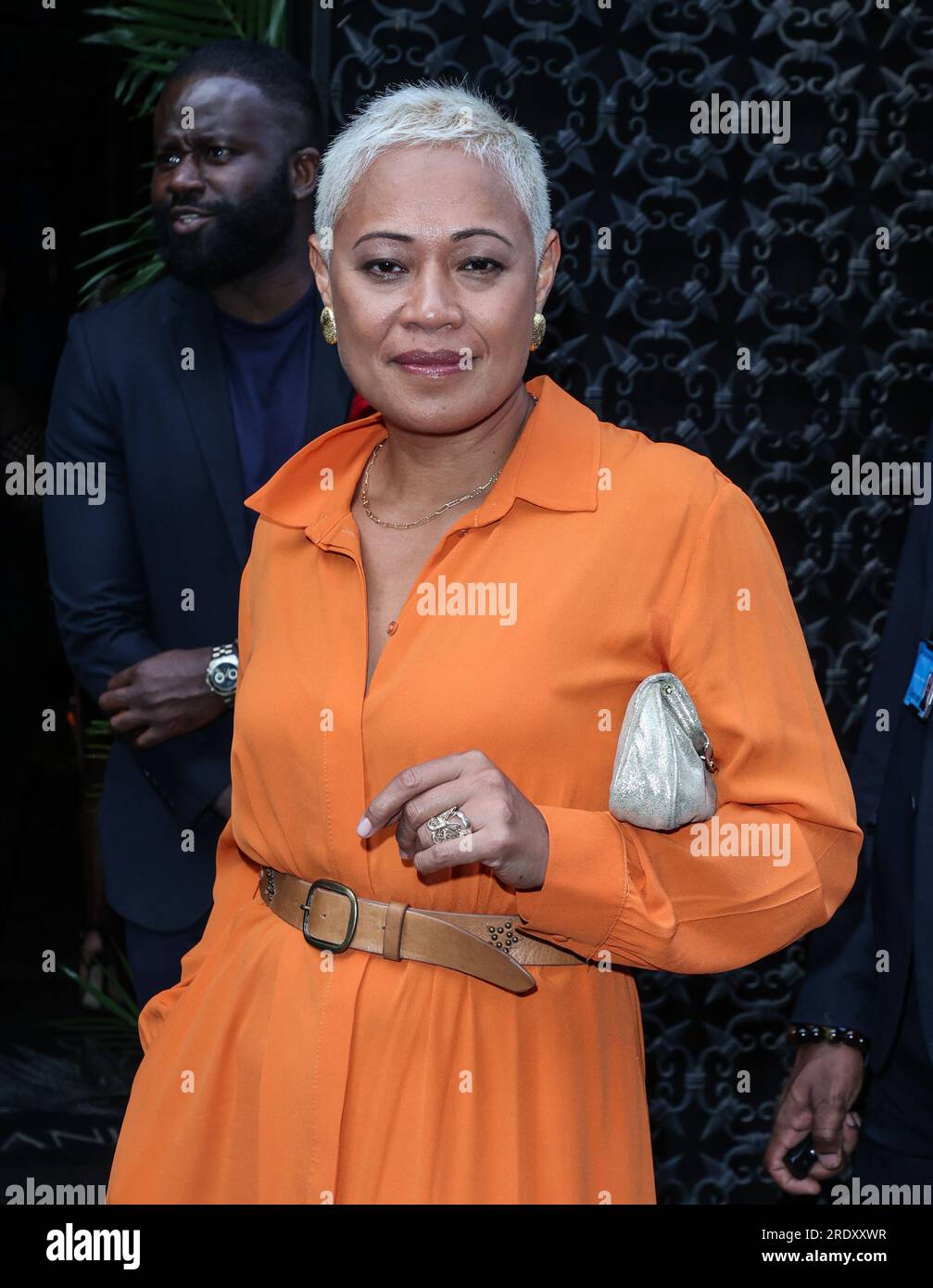 London, UK. 19th July, 2023. Monica Galetti seen attending the ITV ...