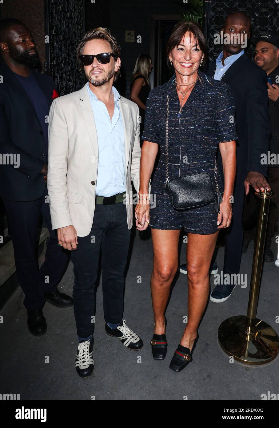 Davina mccall and michael douglas hi-res stock photography and images ...