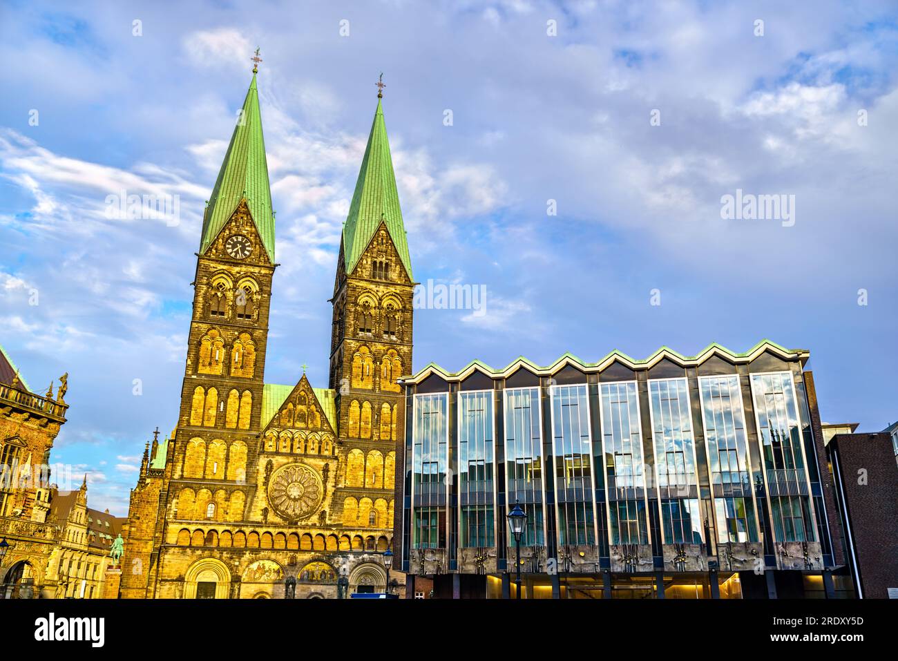 Saint Peter Cathedral in Bremen, North Germany Stock Photo - Alamy