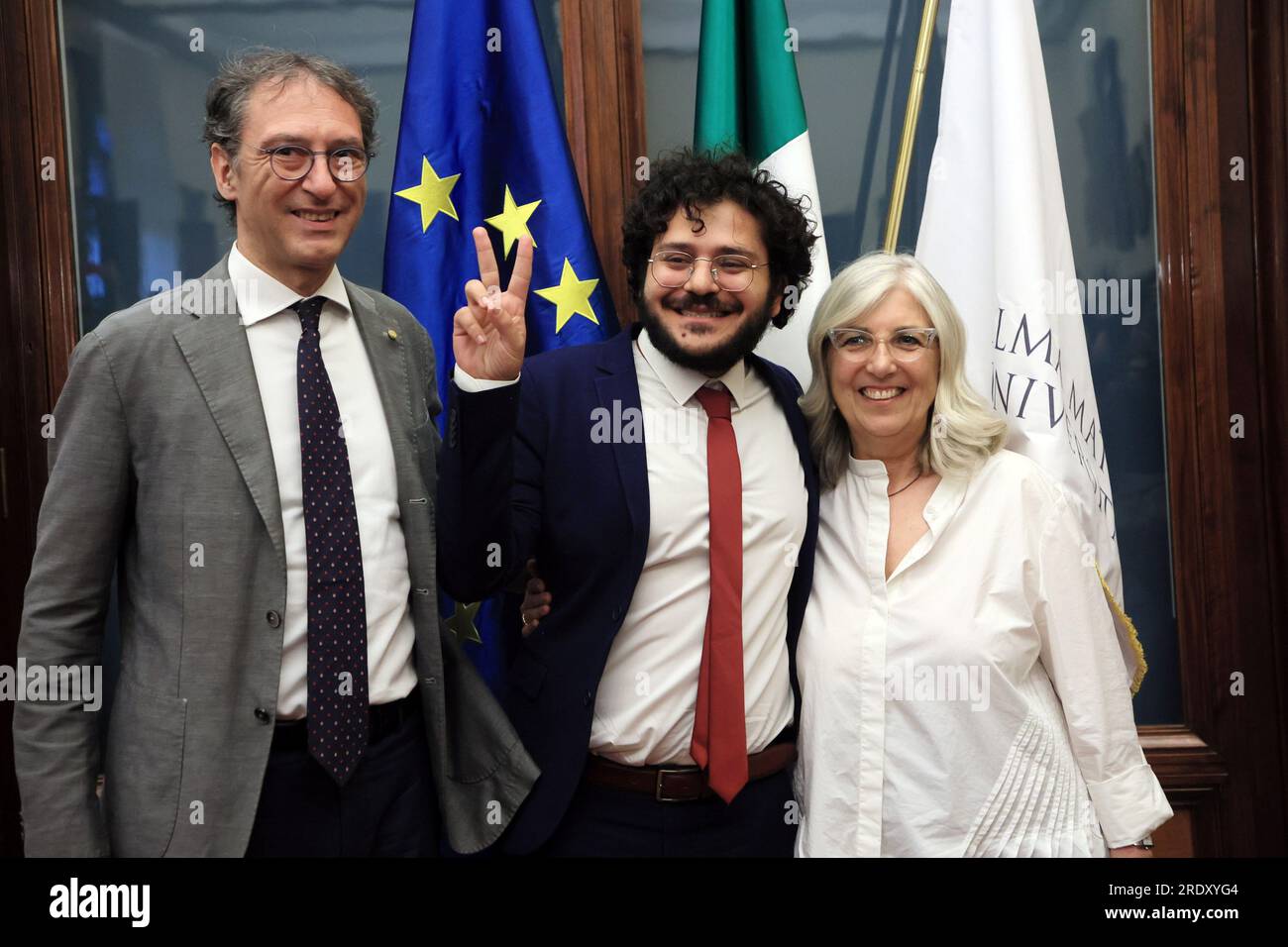 The Egyptian student of the University of Bologna Patrick Zaki has ...