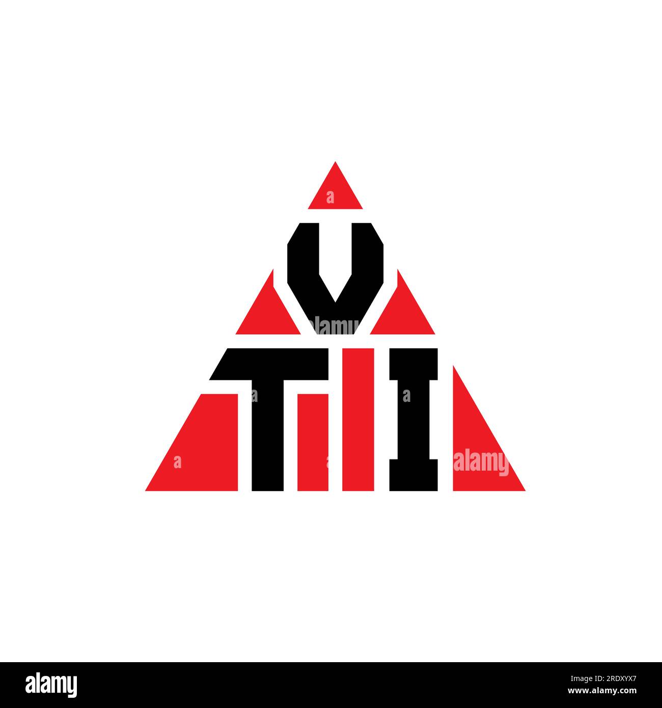 Vti logo design Cut Out Stock Images & Pictures - Alamy