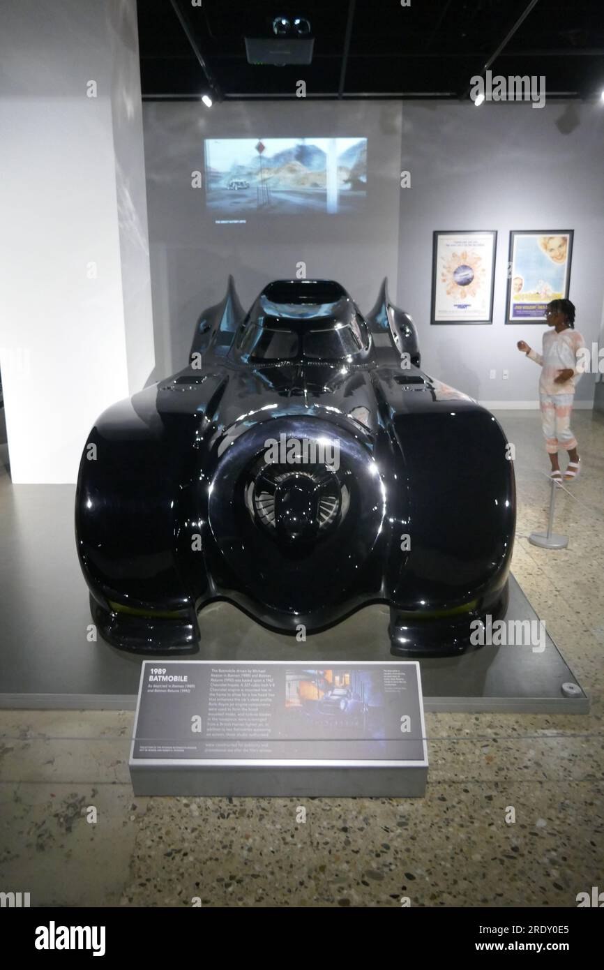 Los Angeles, California, USA 26th July 2022 1989 Batmobile at Peterson ...