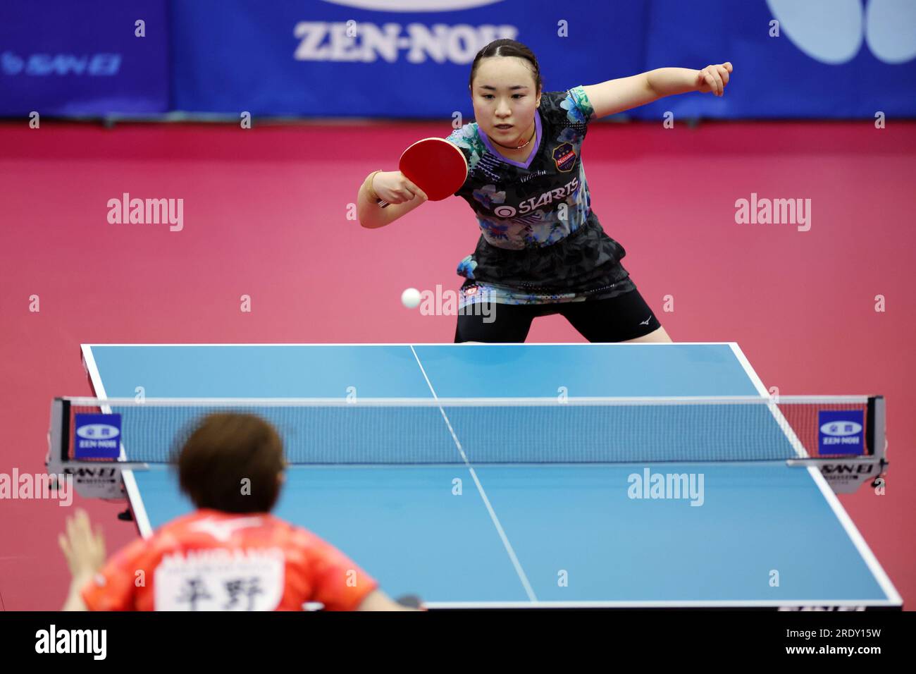 Tokyo, Japan. 23rd July, 2023. (Top-Bottom) Mima Ito, Miu Hirano Table ...