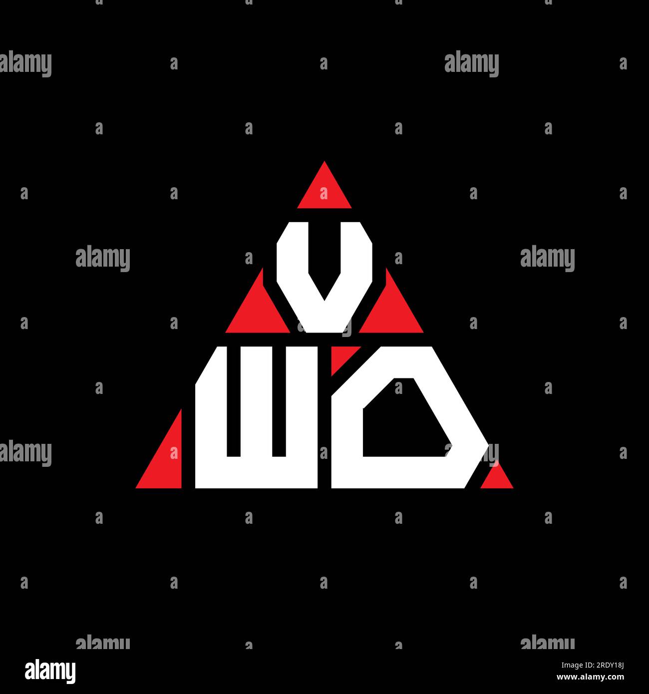 Vwo logo design hi-res stock photography and images - Alamy