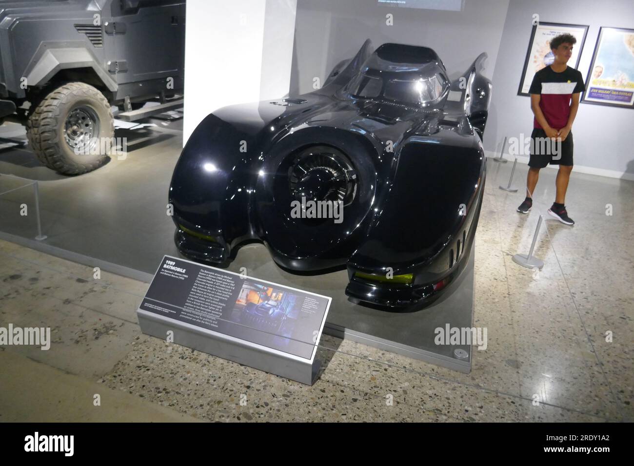Los Angeles, California, USA 26th July 2022 1989 Batmobile at Peterson ...