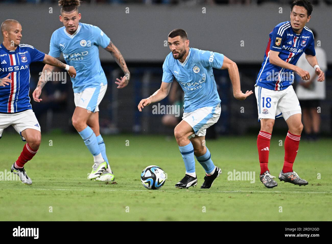 National Stadium, Tokyo, Japan. 23rd July, 2023. Mateo Kovacic ...
