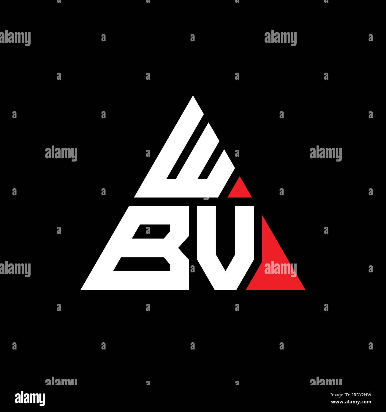 Wbv logo design hi-res stock photography and images - Alamy