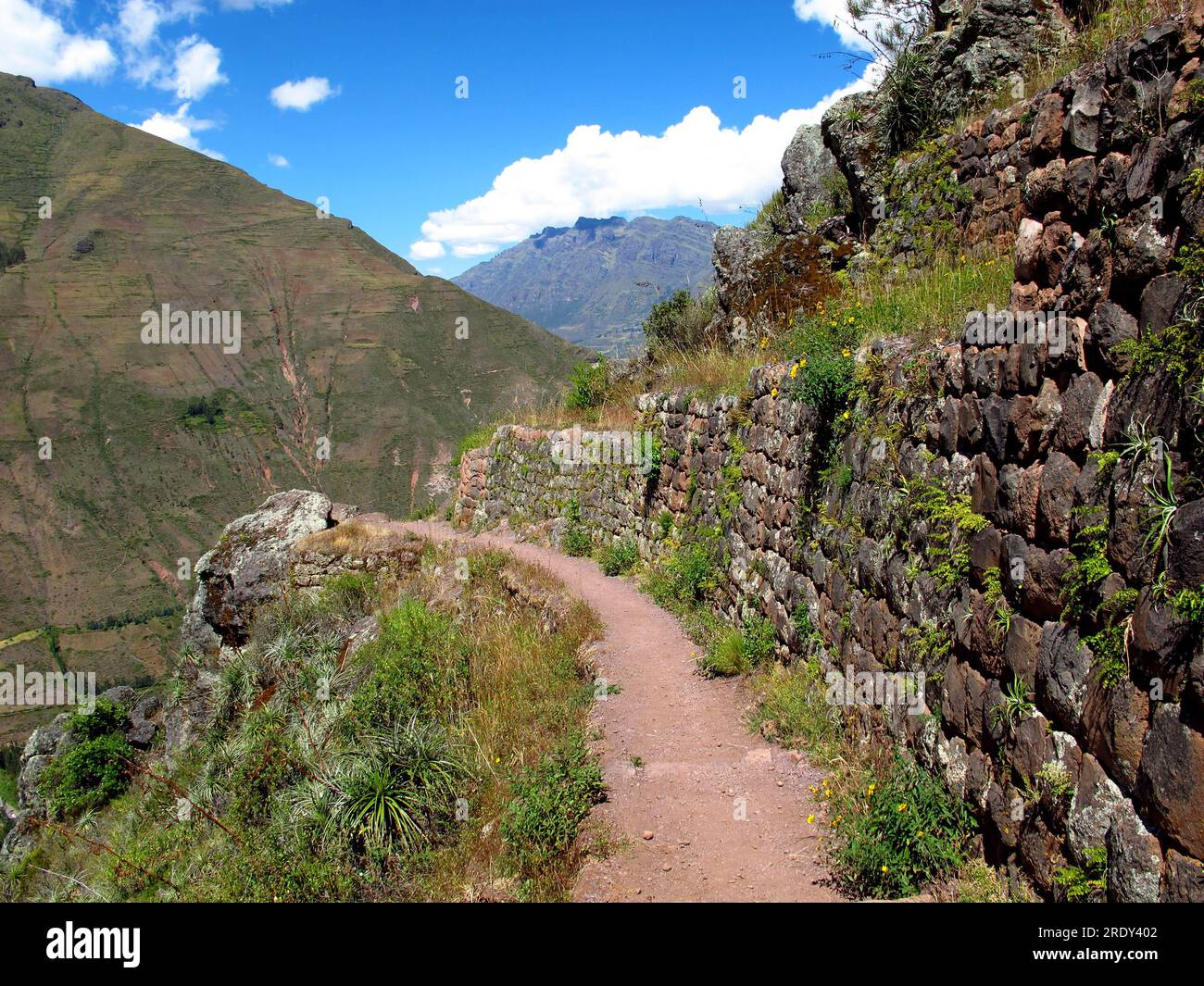 Urubamba Sacred Valley of Incas in Peru, South America Stock Photo - Alamy