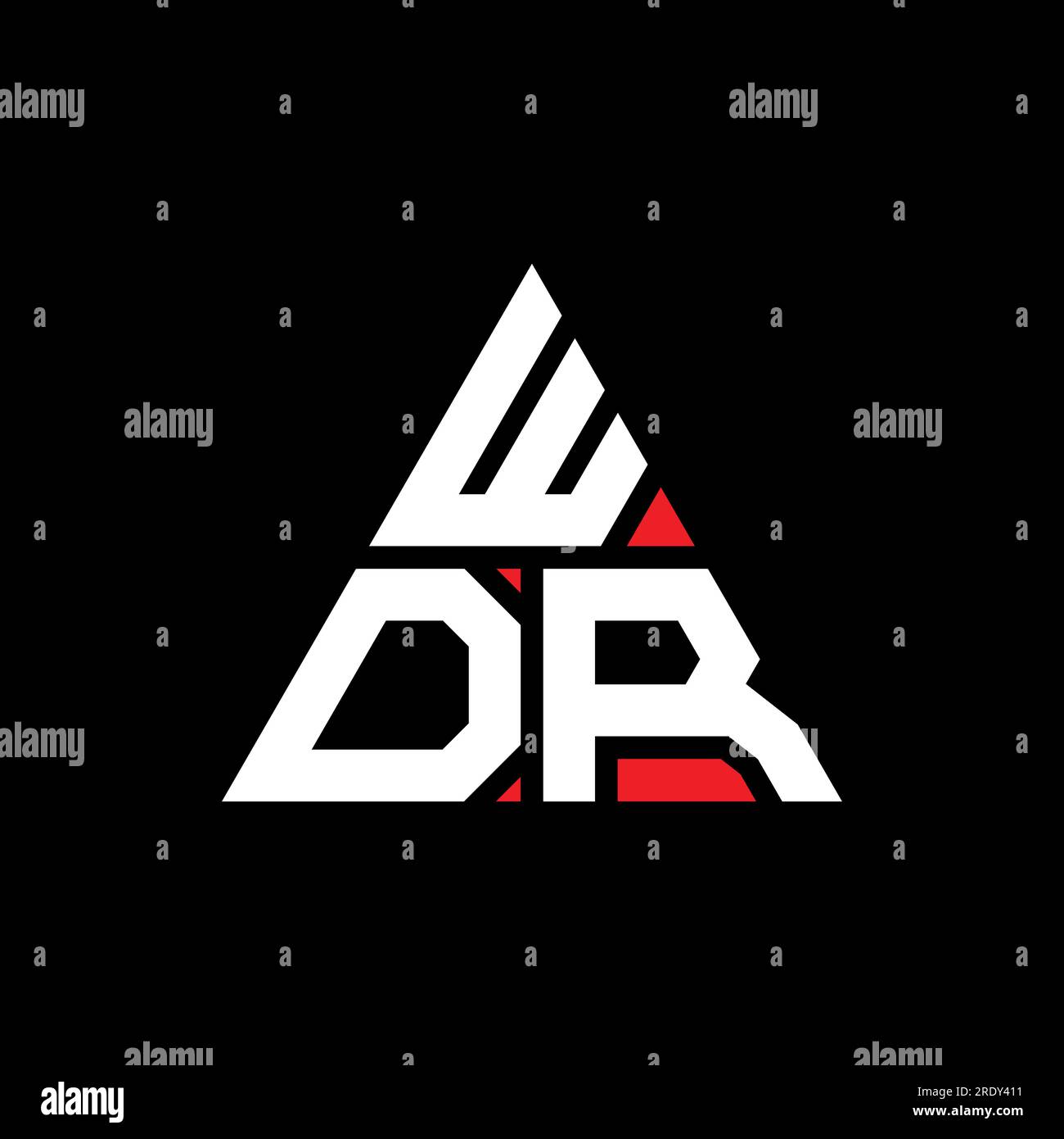 Wdr logo design Stock Vector Images - Alamy