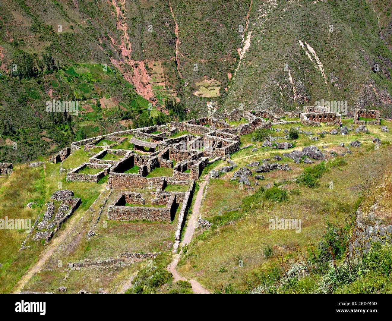 Urubamba Sacred Valley of Incas in Peru, South America Stock Photo - Alamy