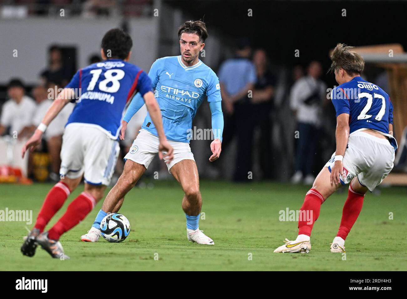 National Stadium, Tokyo, Japan. 23rd July, 2023. Jack Grealish ...