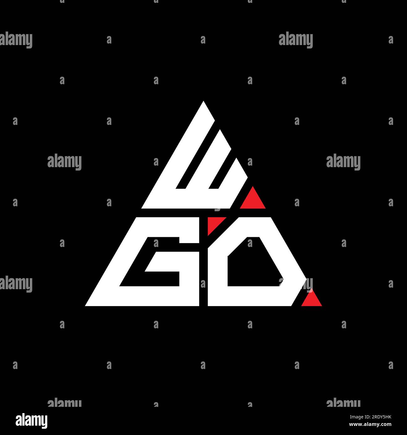 Wgo logo design hi-res stock photography and images - Alamy