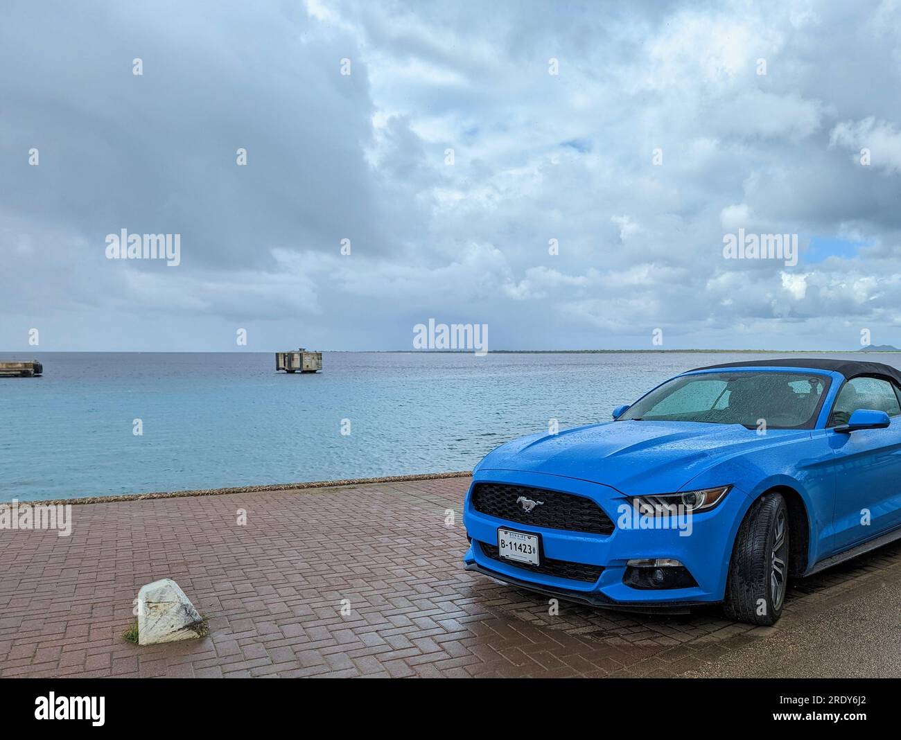 Blue Mustang Gt Convertible