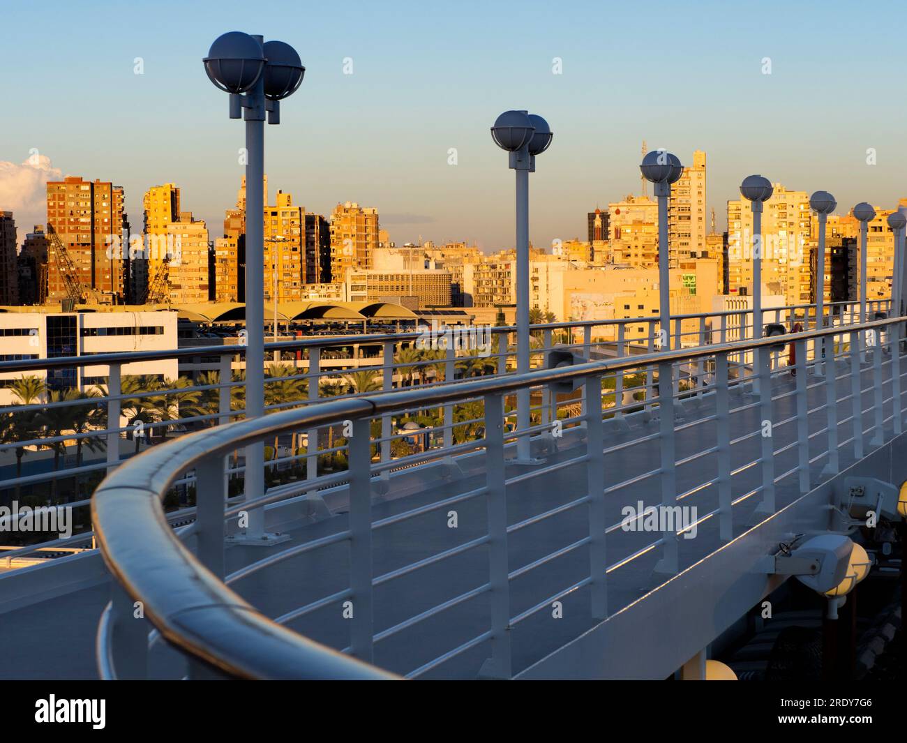 The Port of Alexandria is located on the northern, Mediterranean coast ...