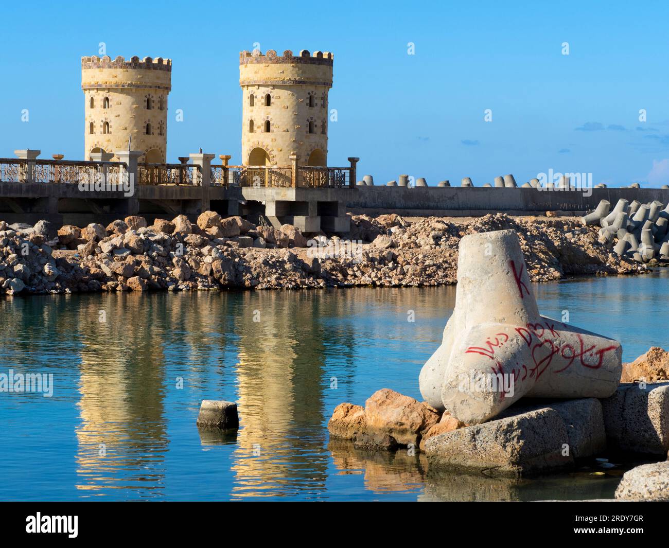 The Port of Alexandria is located on the northern, Mediterranean coast ...
