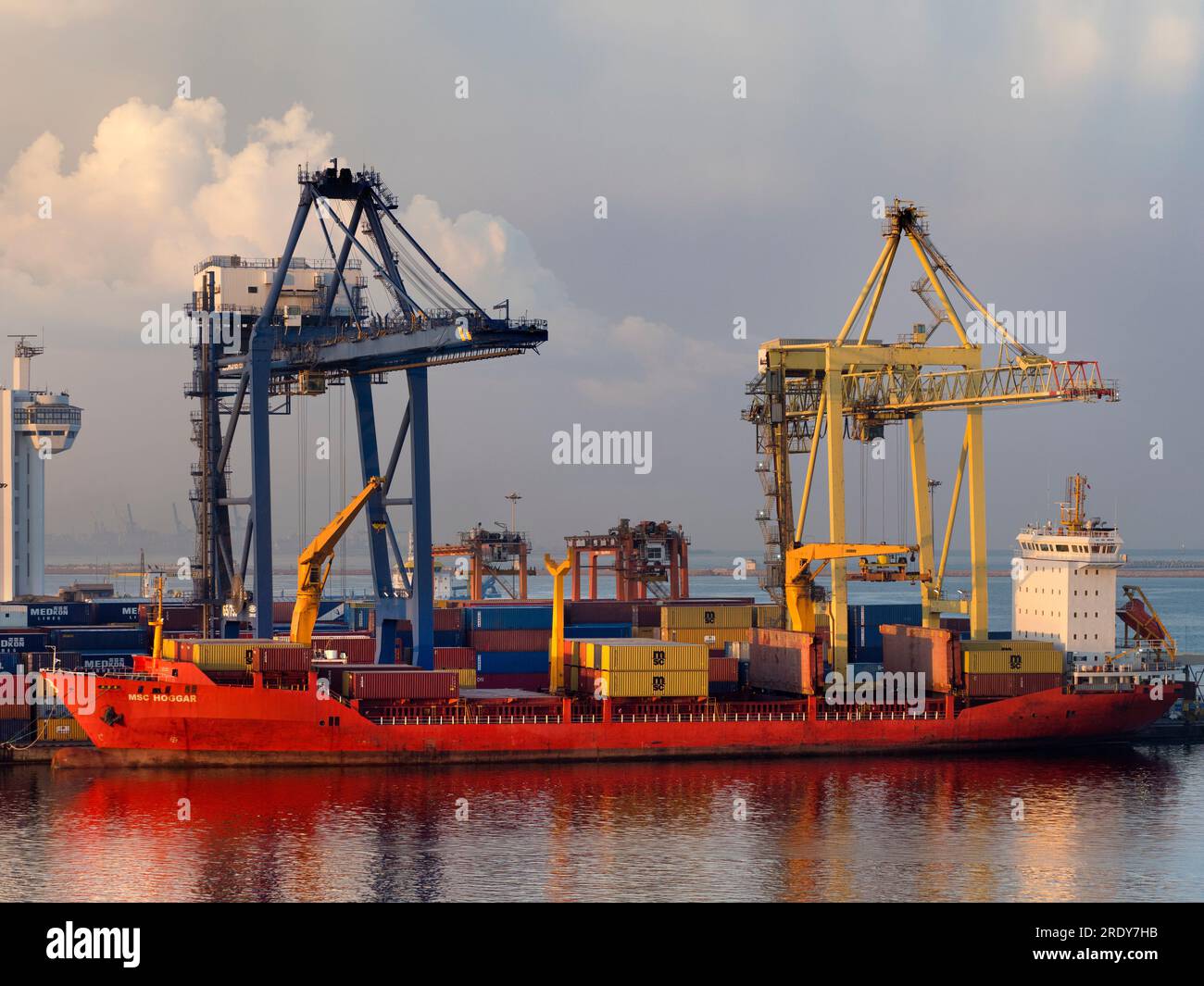 The Port of Alexandria is located on the northern, Mediterranean coast ...