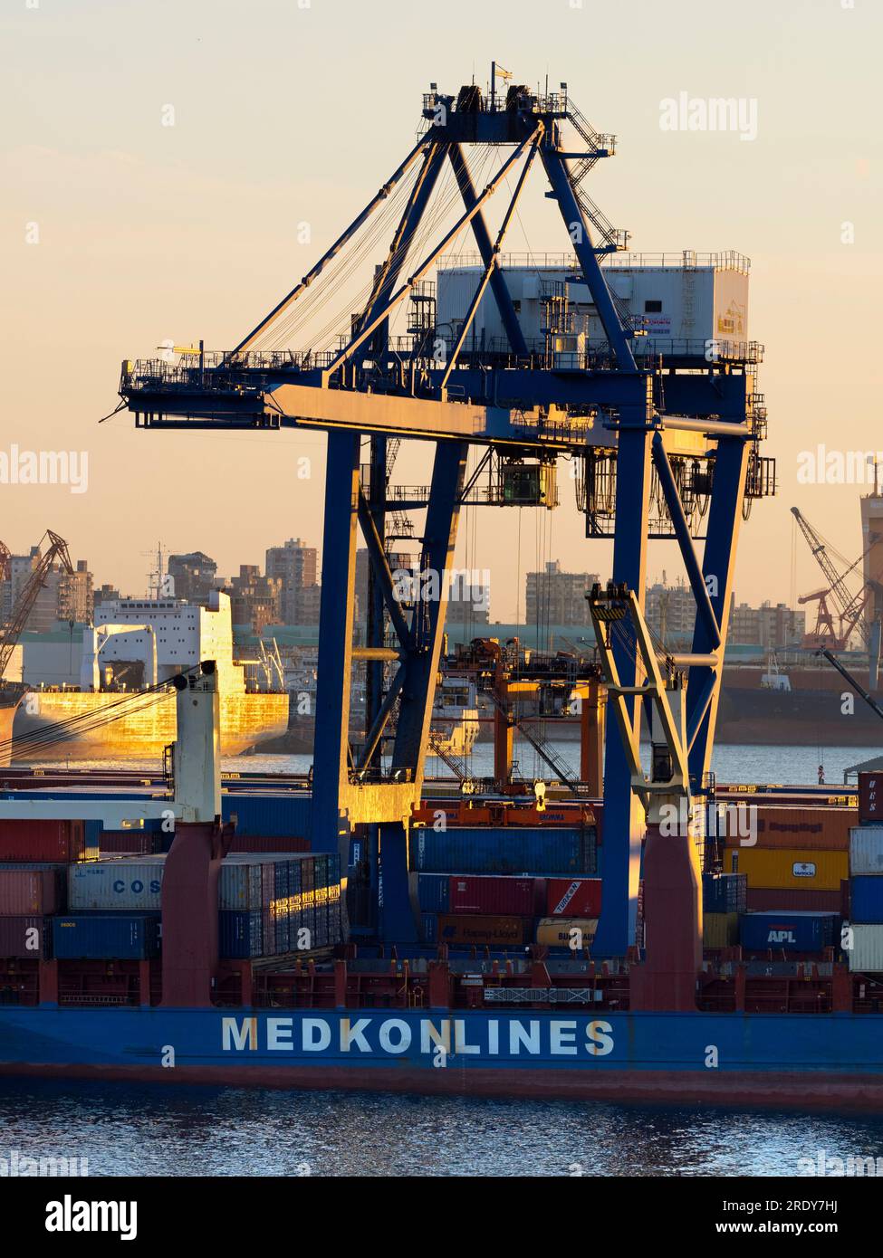 The Port of Alexandria is located on the northern, Mediterranean coast ...