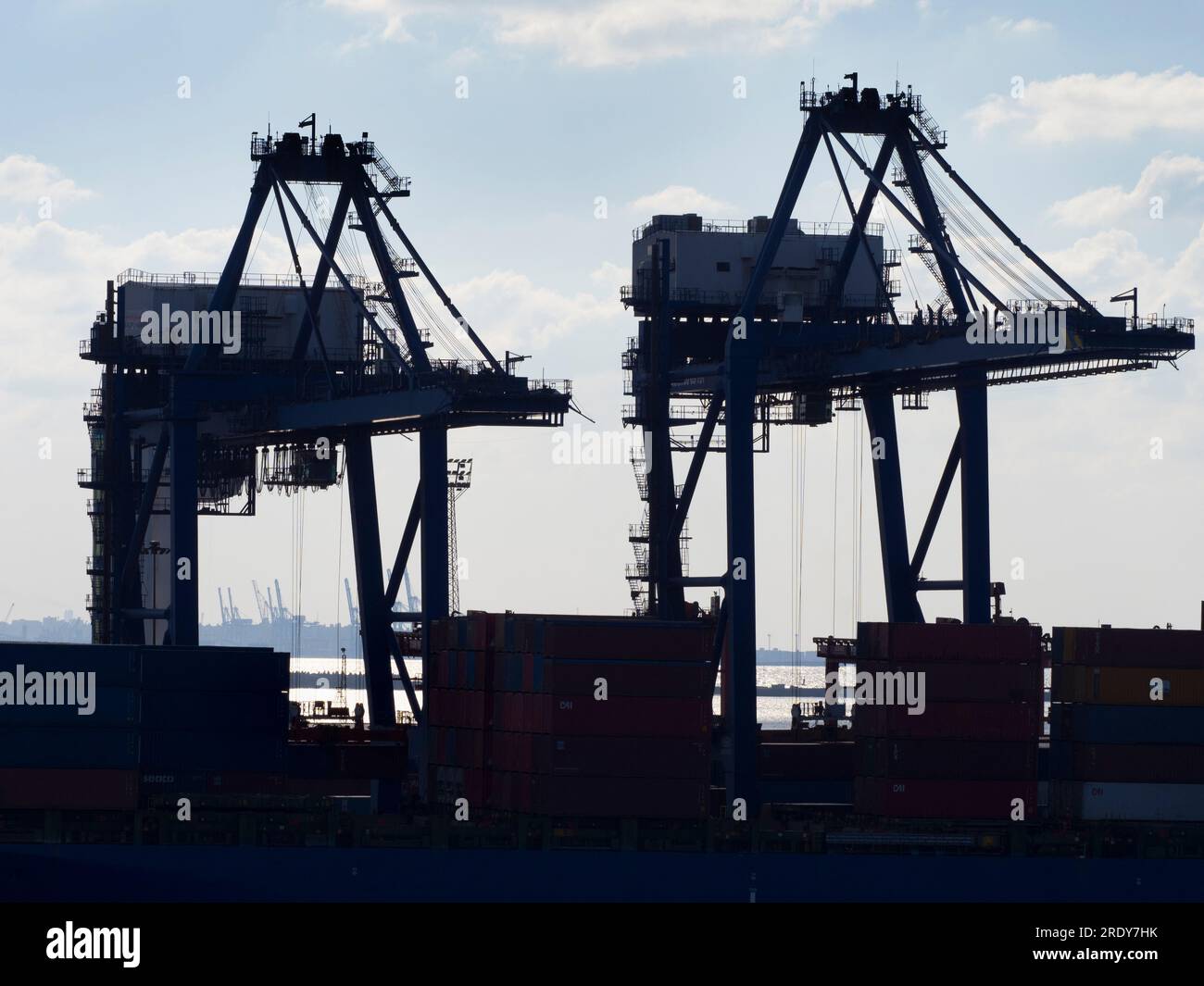 The Port of Alexandria is located on the northern, Mediterranean coast ...