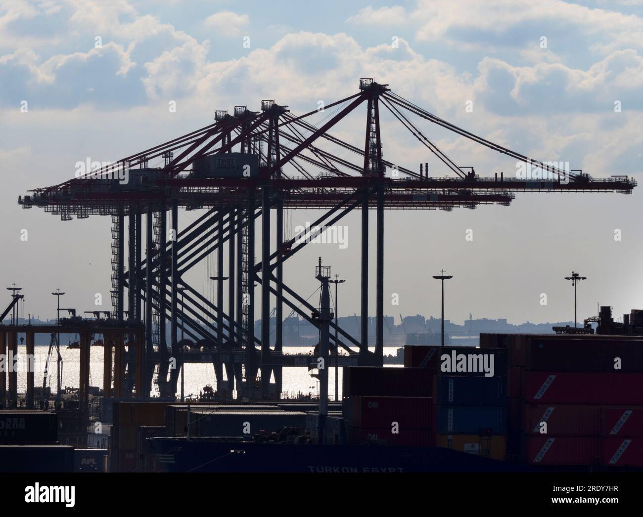 The Port of Alexandria is located on the northern, Mediterranean coast ...
