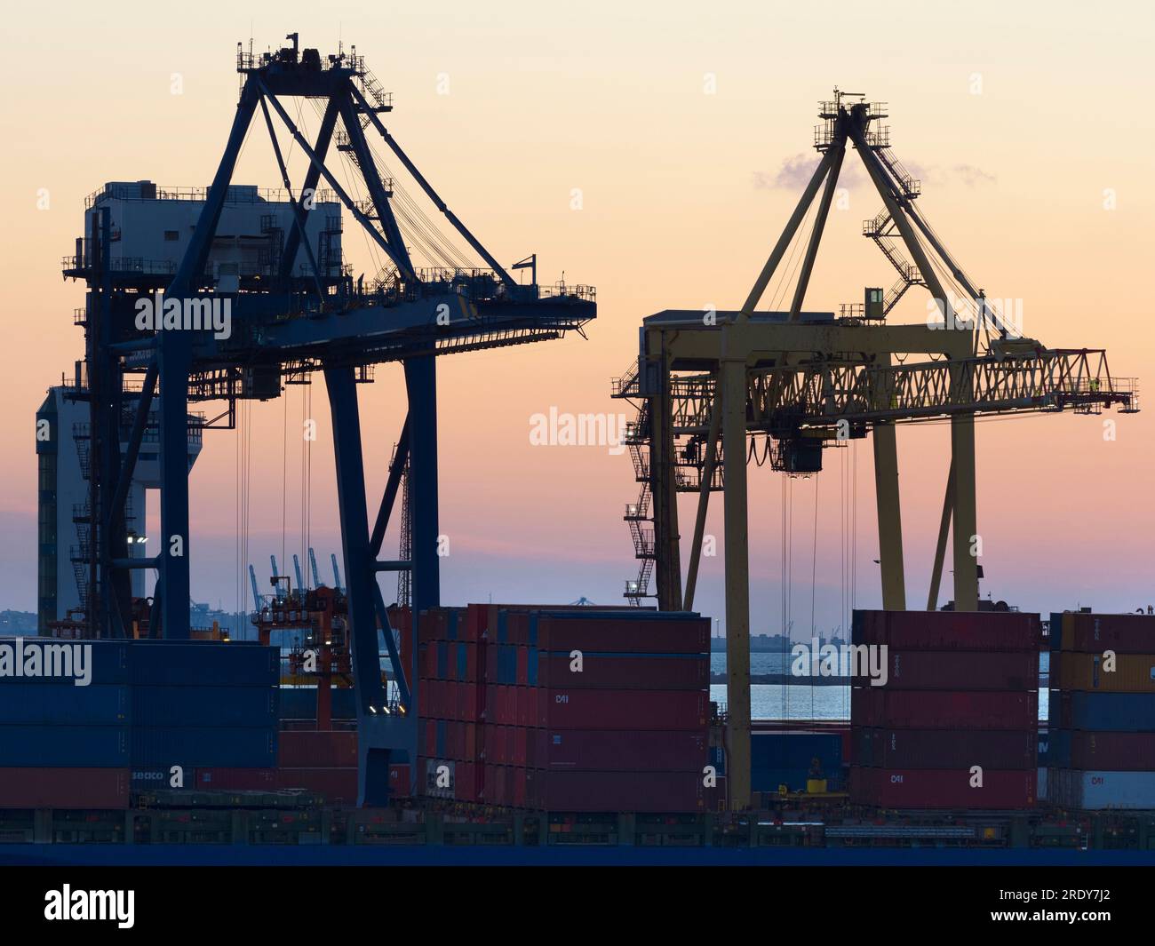 The Port of Alexandria is located on the northern, Mediterranean coast of Egypt, to the West of ...