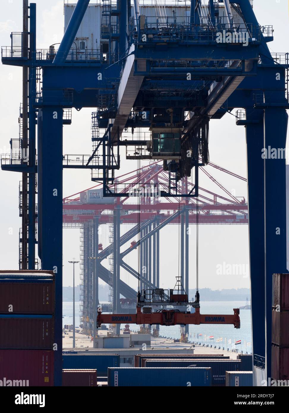 The Port of Alexandria is located on the northern, Mediterranean coast ...