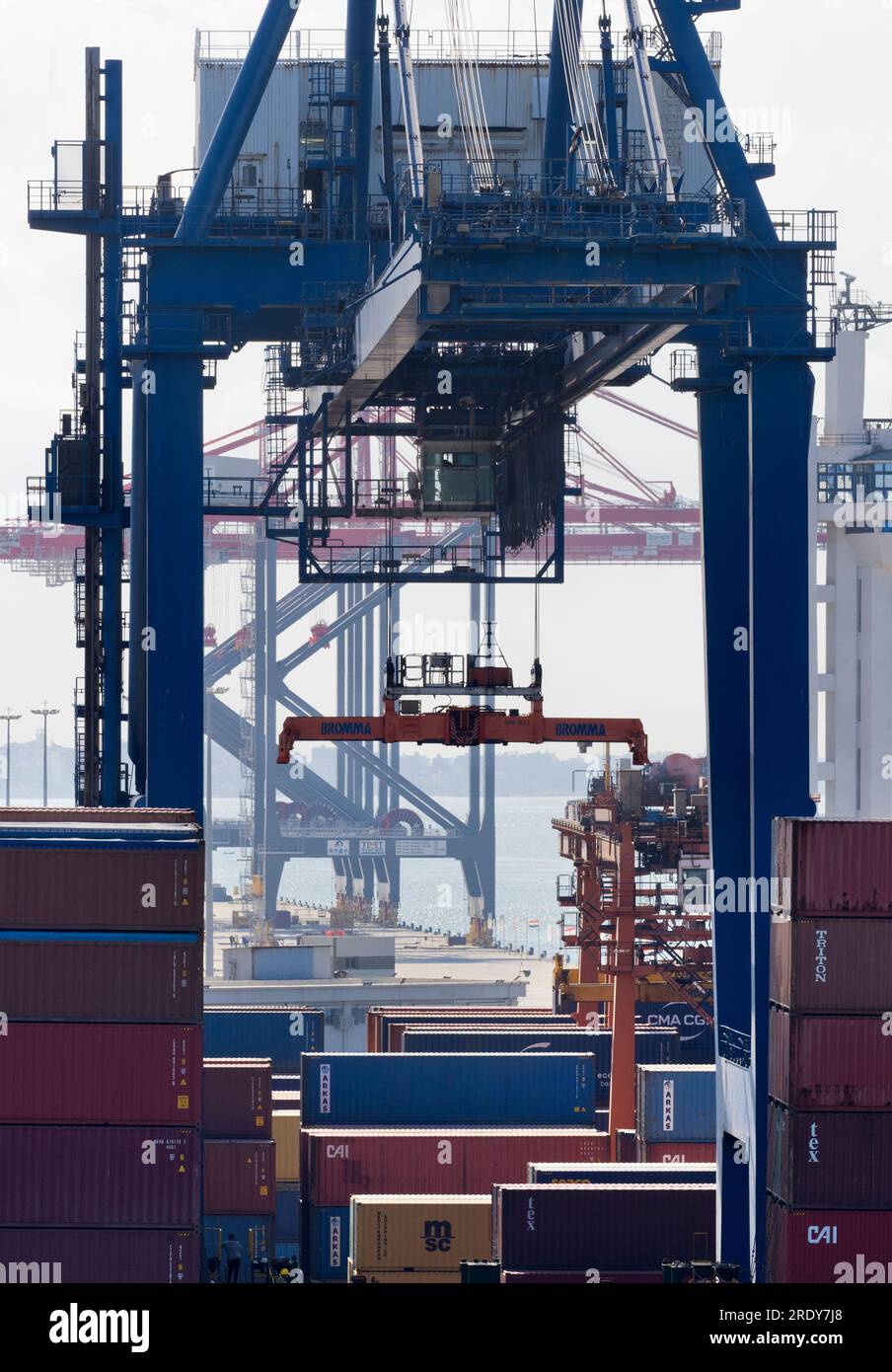 The Port of Alexandria is located on the northern, Mediterranean coast ...