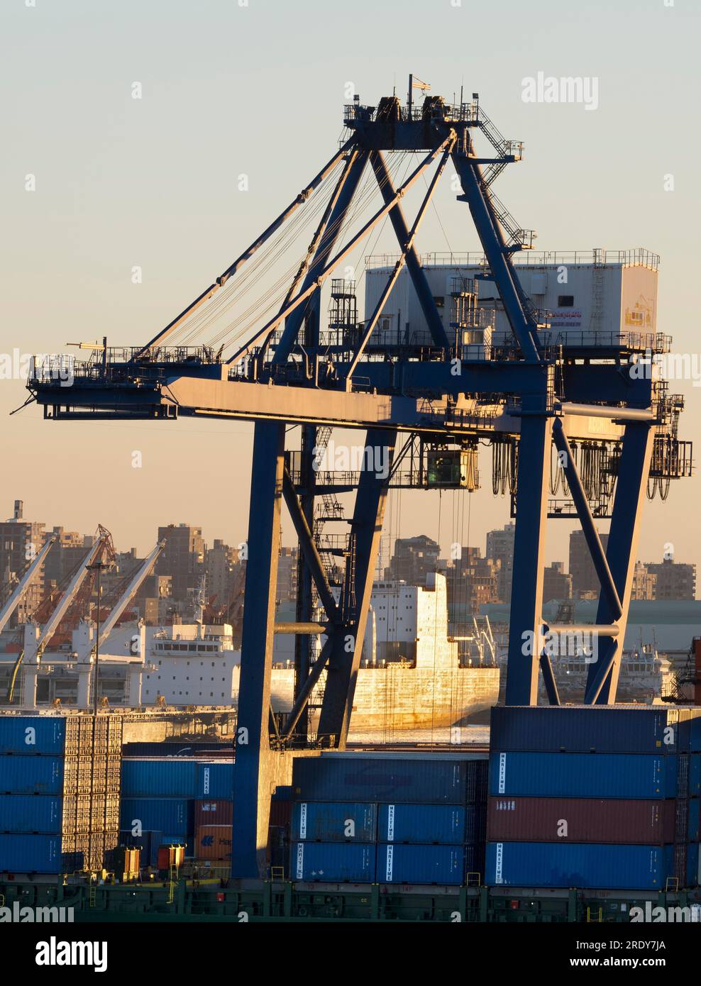 The Port of Alexandria is located on the northern, Mediterranean coast ...
