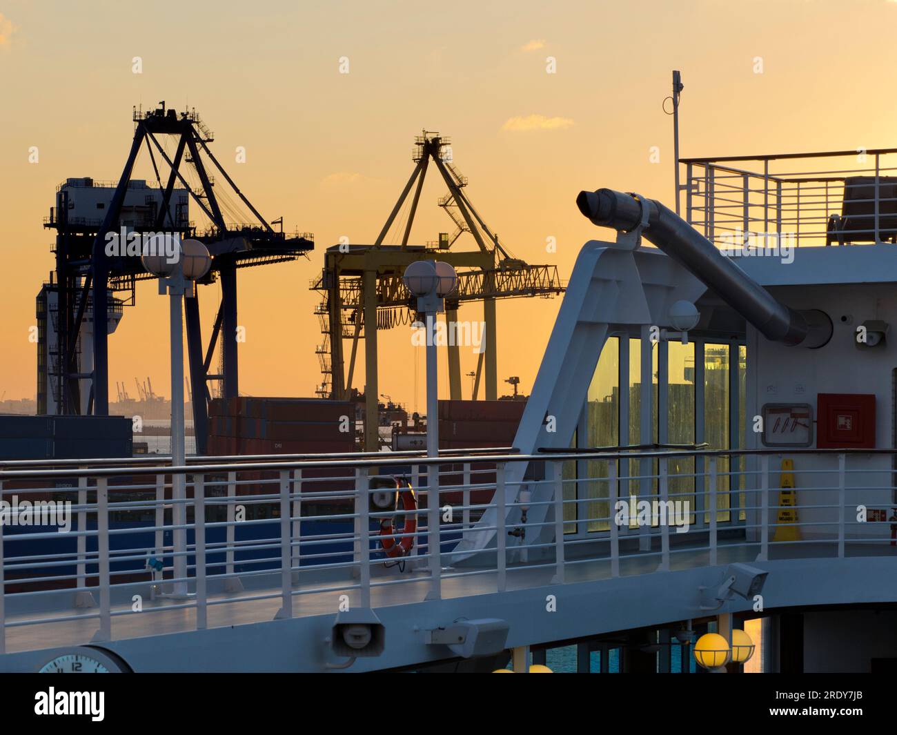 The Port of Alexandria is located on the northern, Mediterranean coast ...