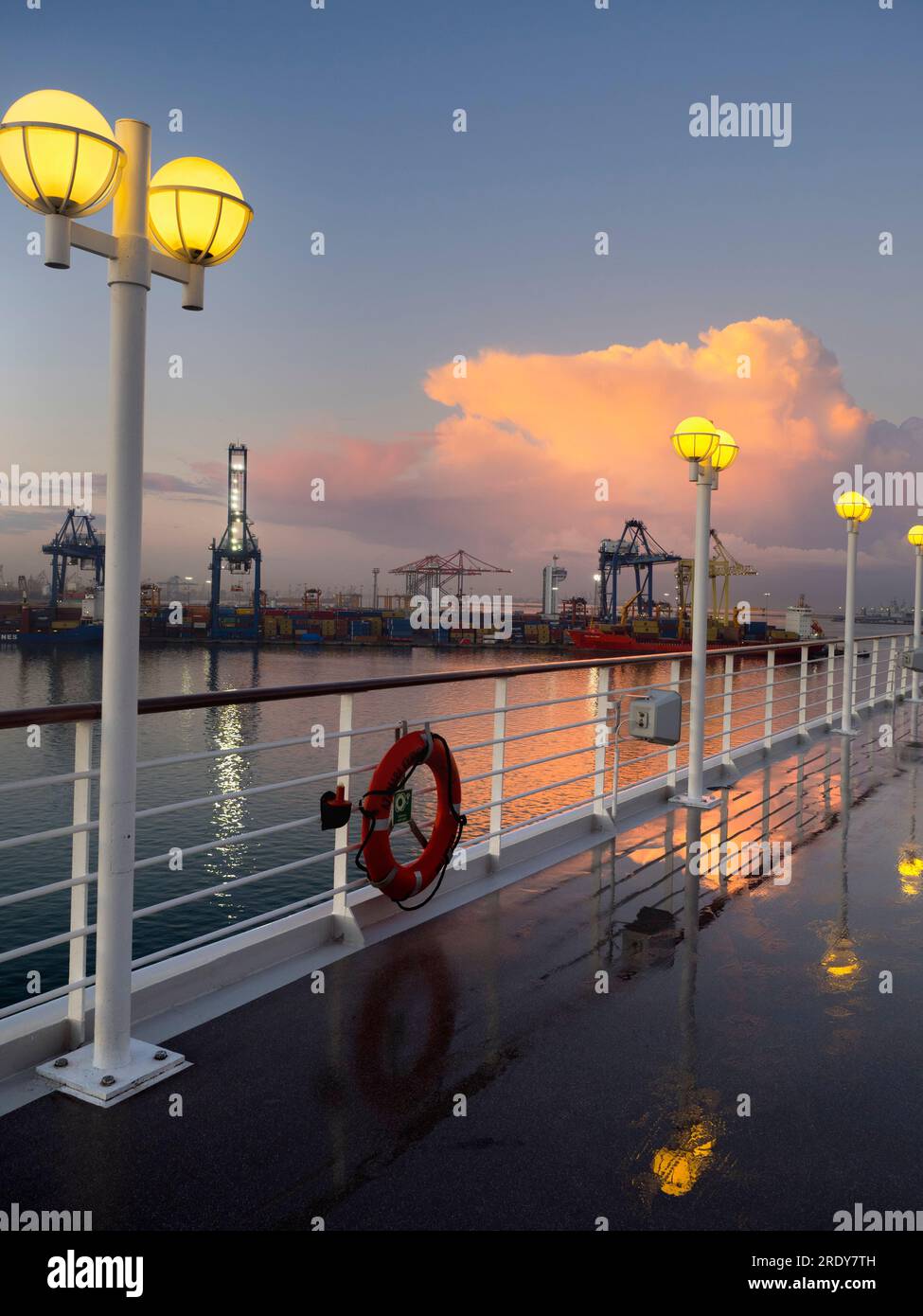 The Port of Alexandria is located on the northern, Mediterranean coast ...