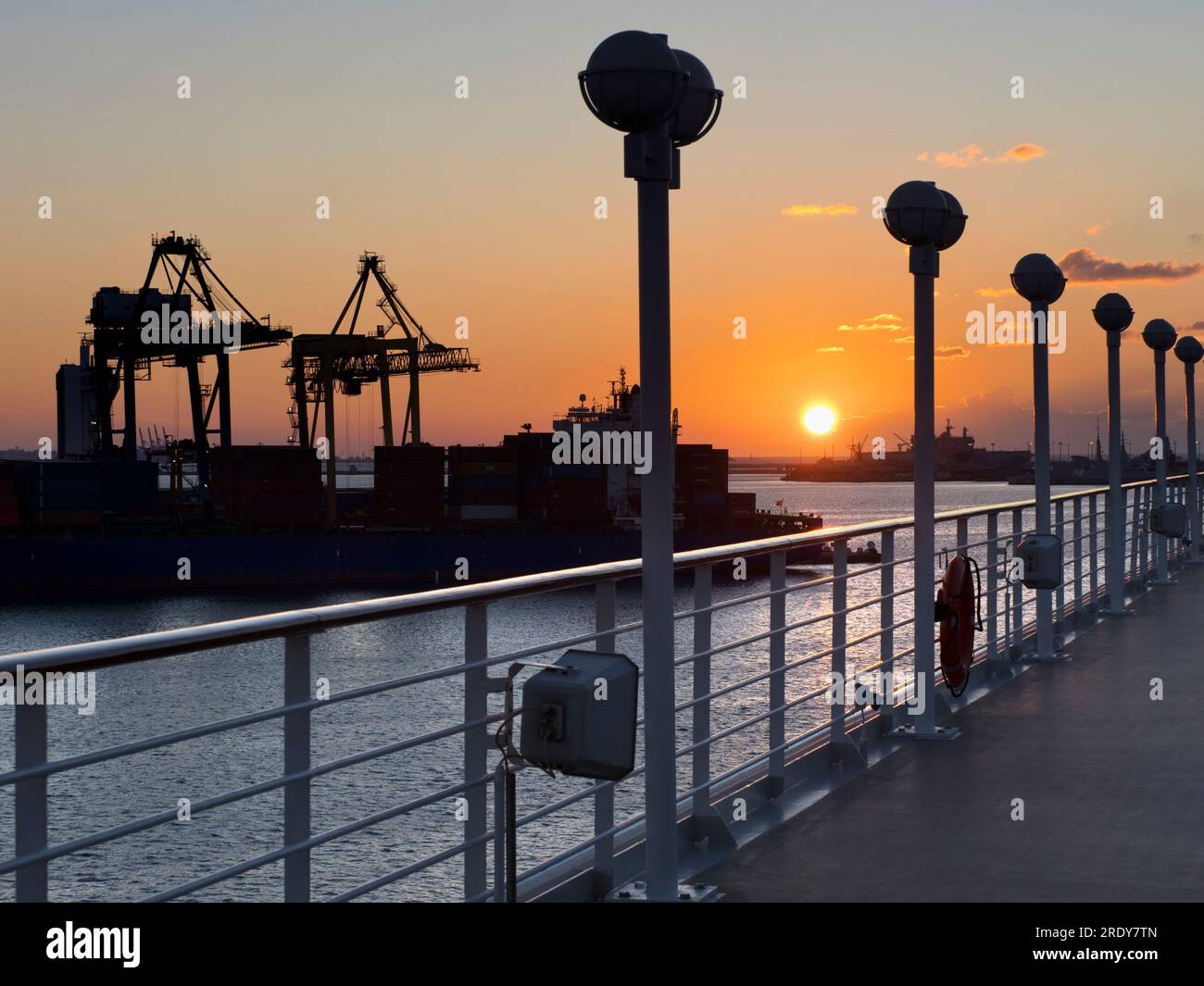 The Port of Alexandria is located on the northern, Mediterranean coast ...