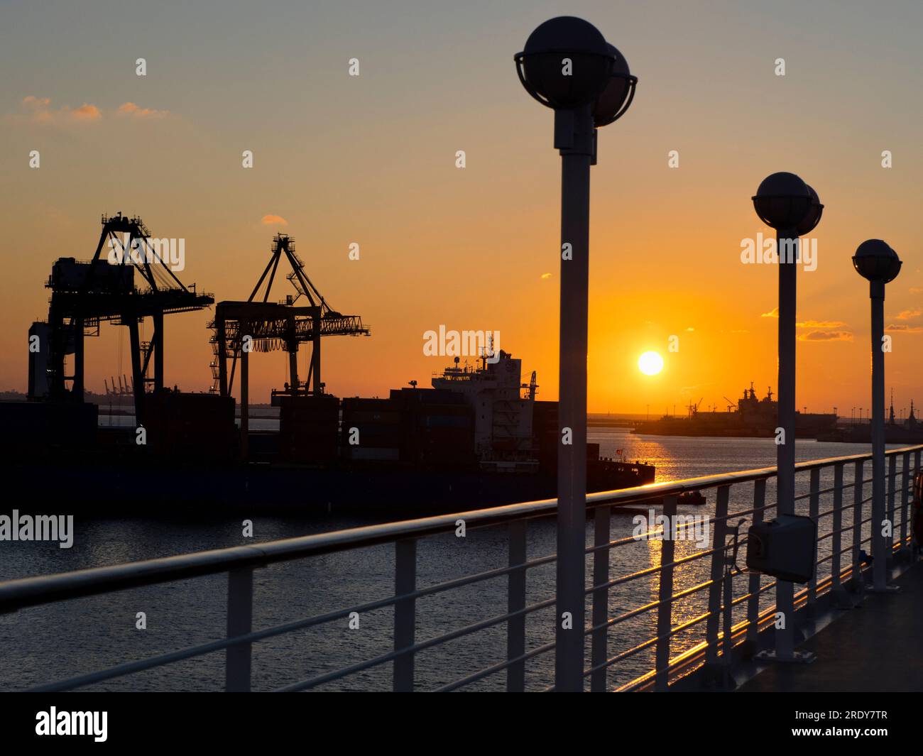 The Port of Alexandria is located on the northern, Mediterranean coast ...