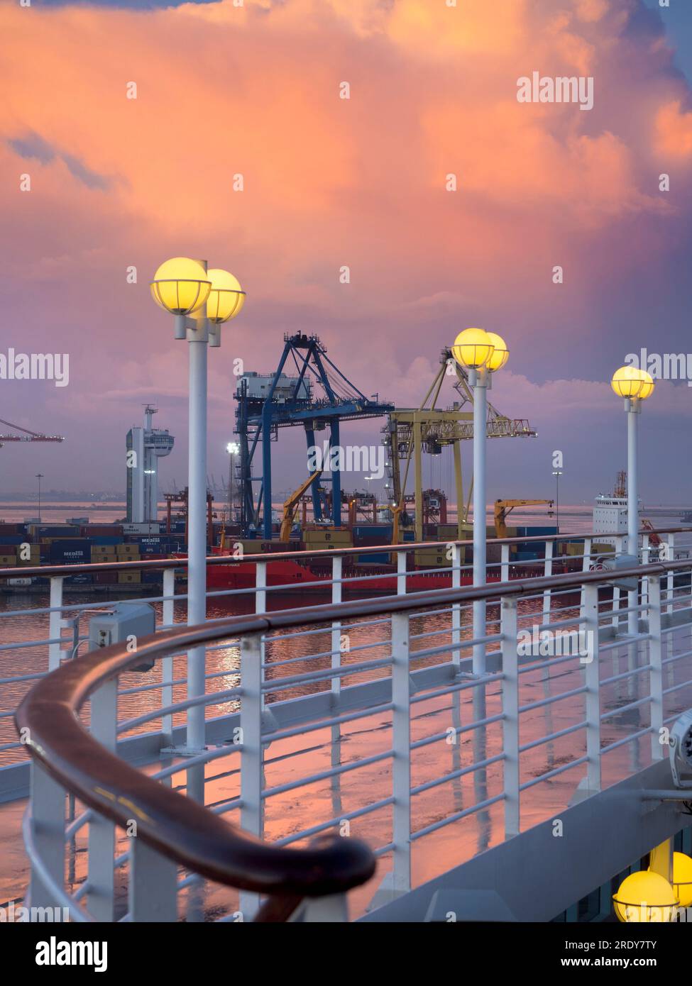 The Port of Alexandria is located on the northern, Mediterranean coast ...