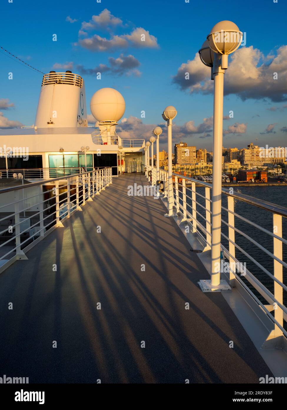 The Port of Alexandria is located on the northern, Mediterranean coast ...