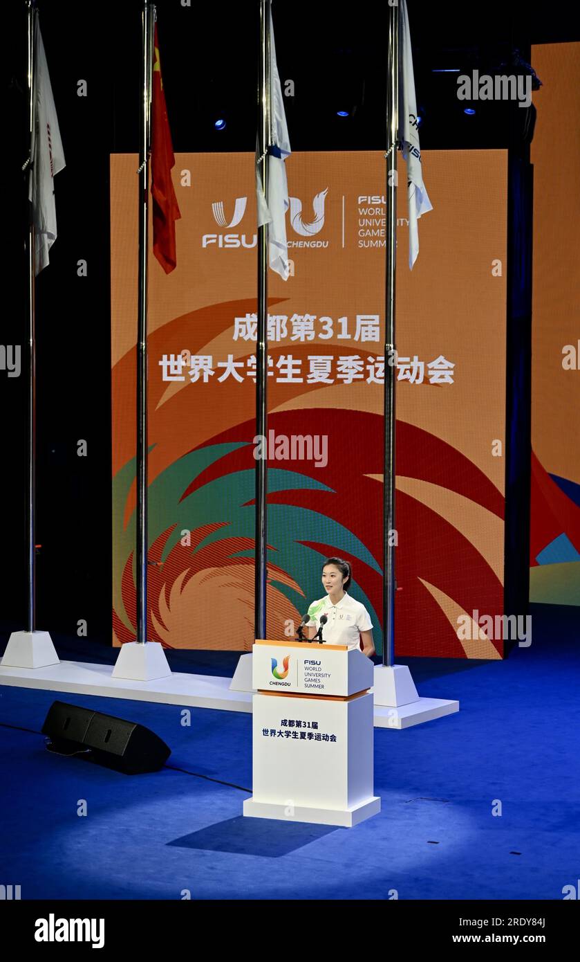 Chengdu 2021 fisu world university games hi-res stock photography and ...