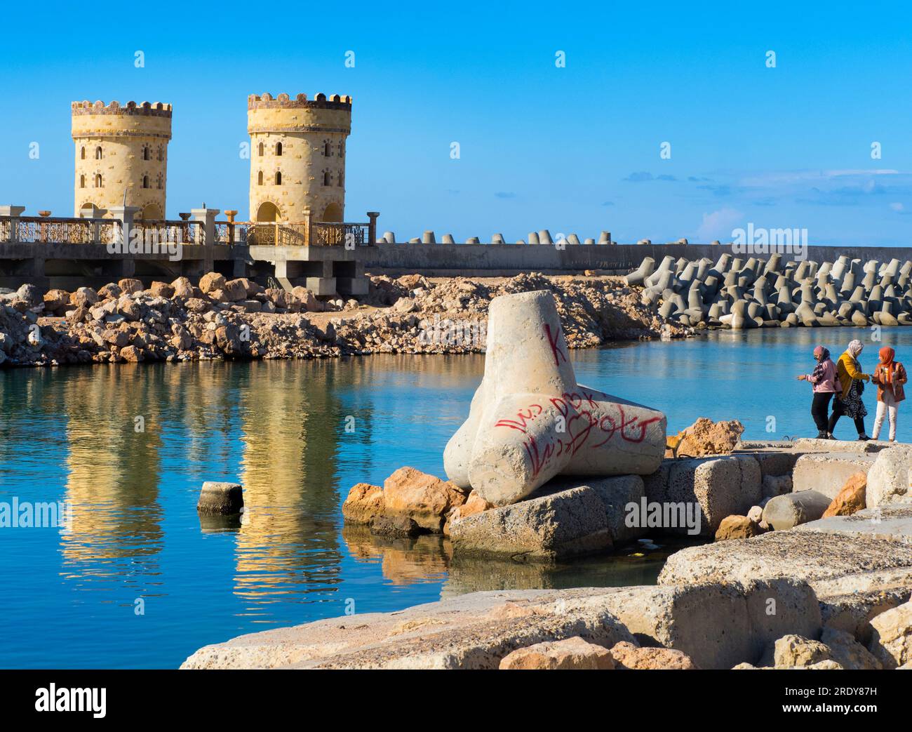 The Port of Alexandria is located on the northern, Mediterranean coast ...