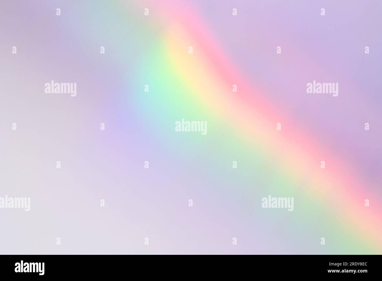 Abstract holographic retro rainbow light flare refraction texture ...