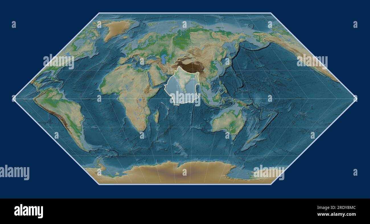 Indian ocean earthquake map hi-res stock photography and images - Alamy