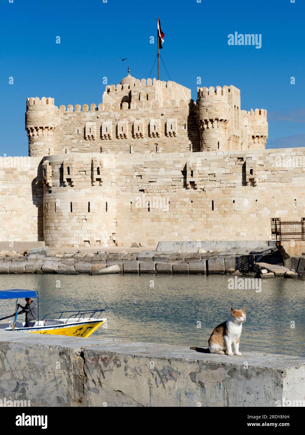 Located on the northern tip of Pharos Island at the mouth of Alexandria ...