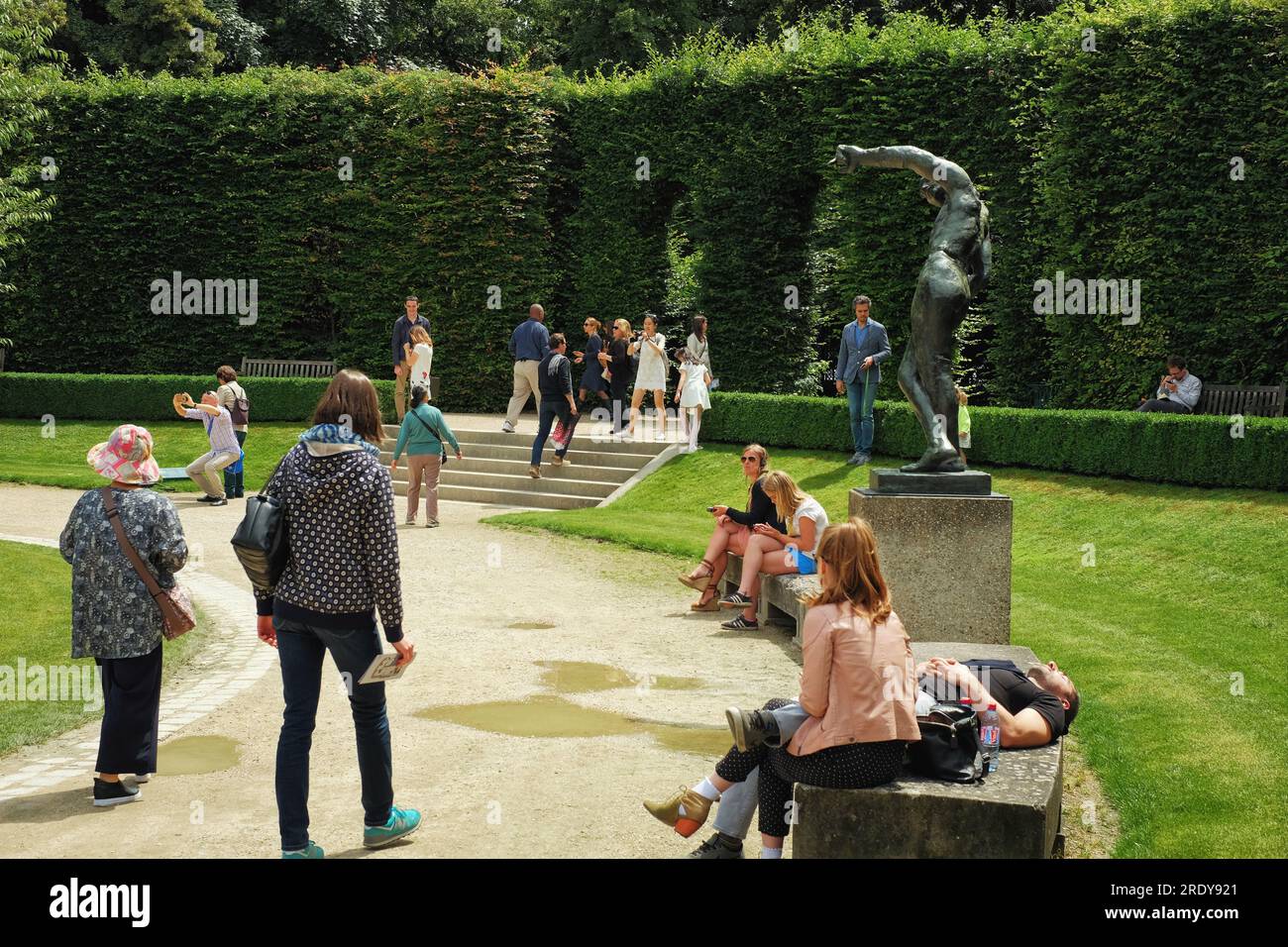 Musée Rodin The Shade, The Slave or The Titan[2] is a sculpture by the ...