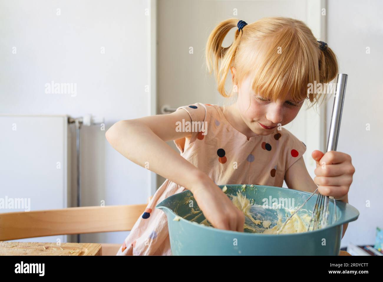 Cake batter whisking hi-res stock photography and images - Alamy