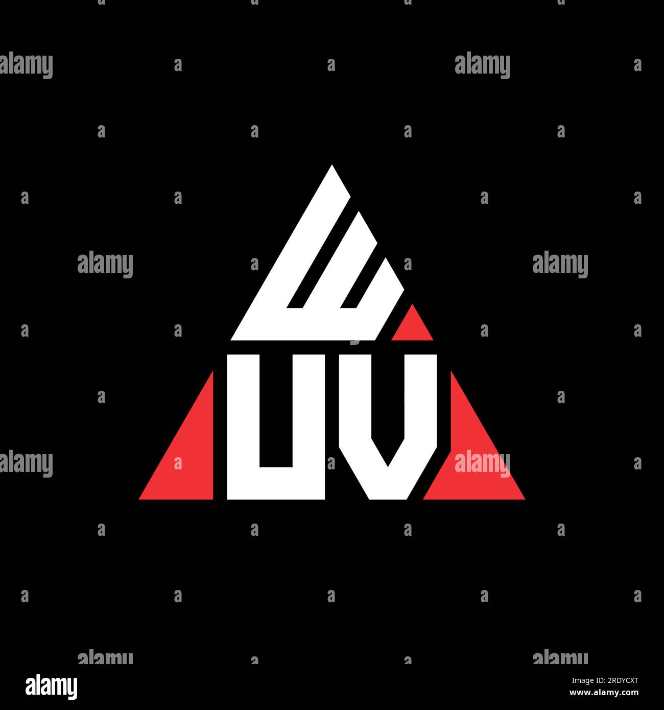 Wuv logo design Stock Vector Images - Alamy