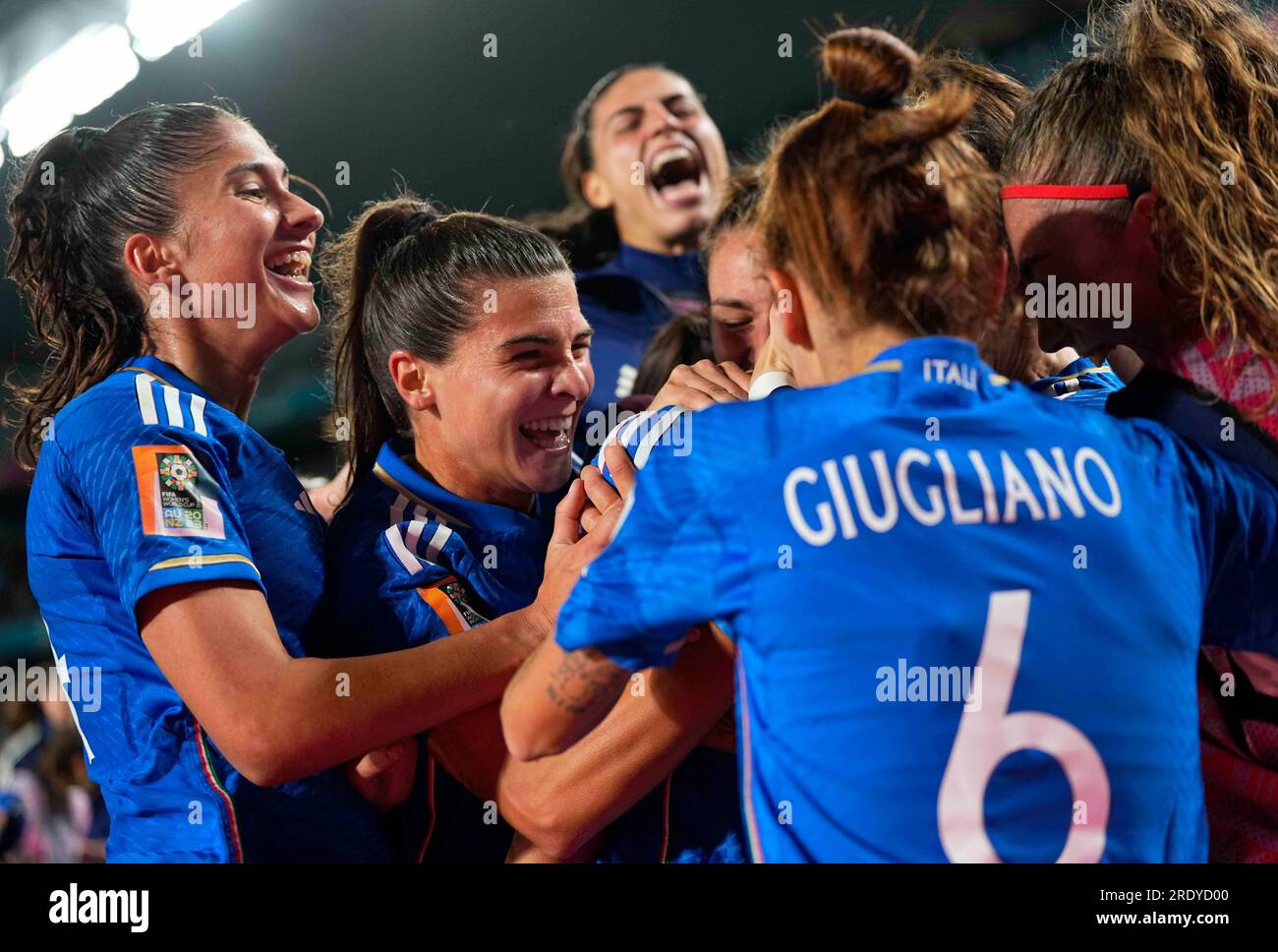 Eden Park, Auckland, New Zealand. 24th July, 2023. Cristiana Girelli ...