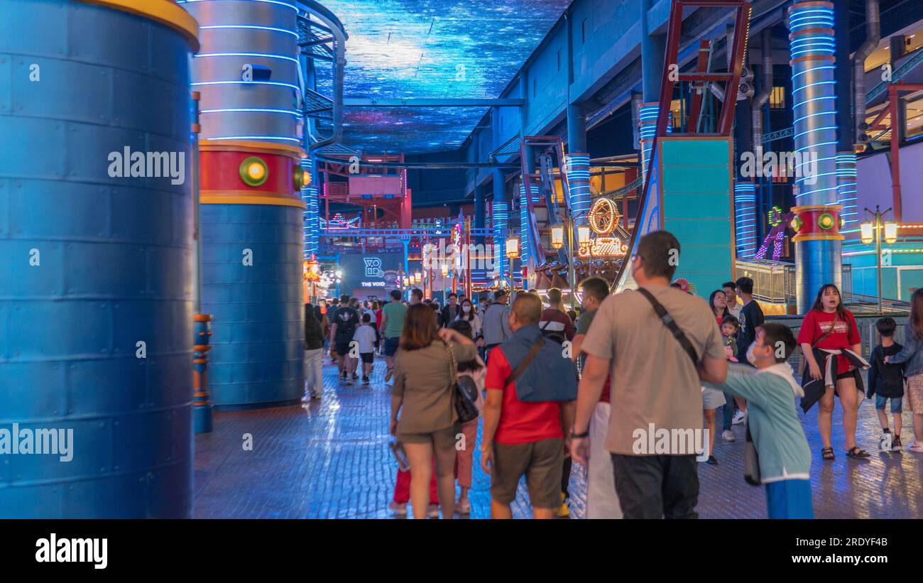 Genting Highlands, Pahang Malaysia, 24th July 23- Selective focus ...