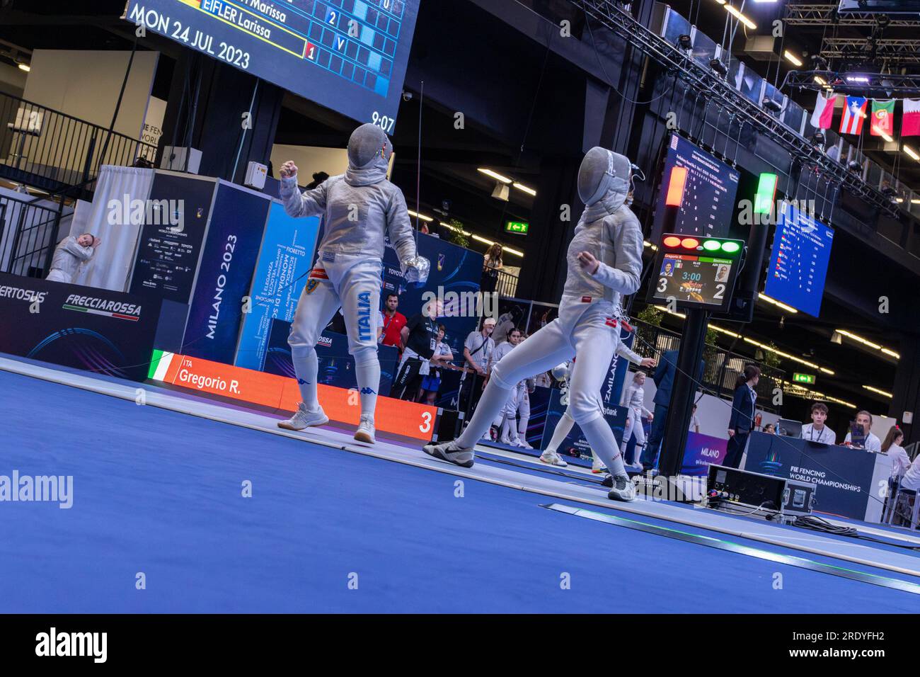 Milan, Italy. 24th July, 2023. Centro Congressi MiCo, Milan, Italy ...